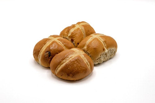 Henllan Bakery Hot Cross Buns 4pk AFTER EASTER SALE (Reg $6.99 ...