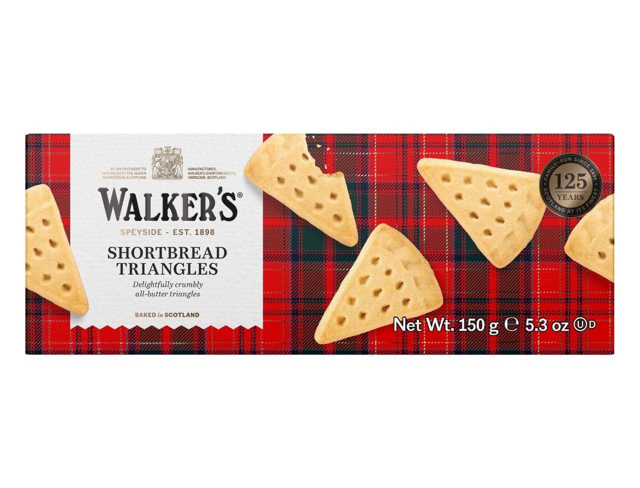 Walkers Shortbread Triangles 150g | LONDON PRIDE BRITISH SHOP