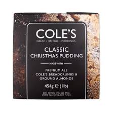 Coles Premium Ale Christmas Pudding 454g | LONDON PRIDE BRITISH SHOP